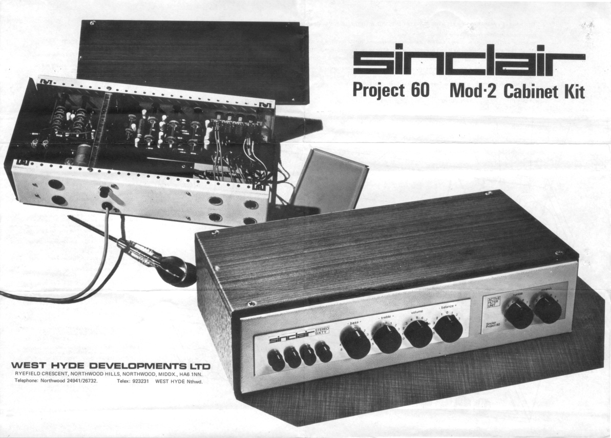 Directory: /Vintage/Sinclair/Other Inventions/Project 60 - Stereo Amplifier/